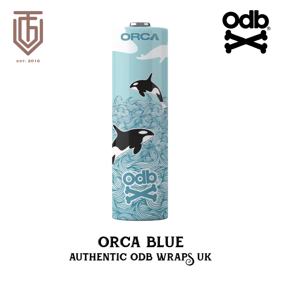 ODB Wraps Orca Blue - The Good Vapors